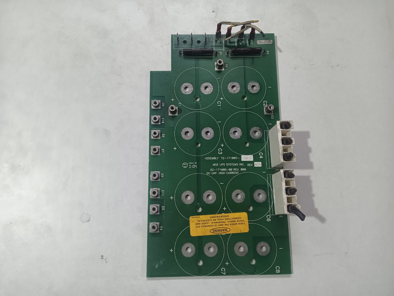 Mge Ups Systems 72-171005-00 Dc Cap.High Current Pcb Board - Al Habib ...