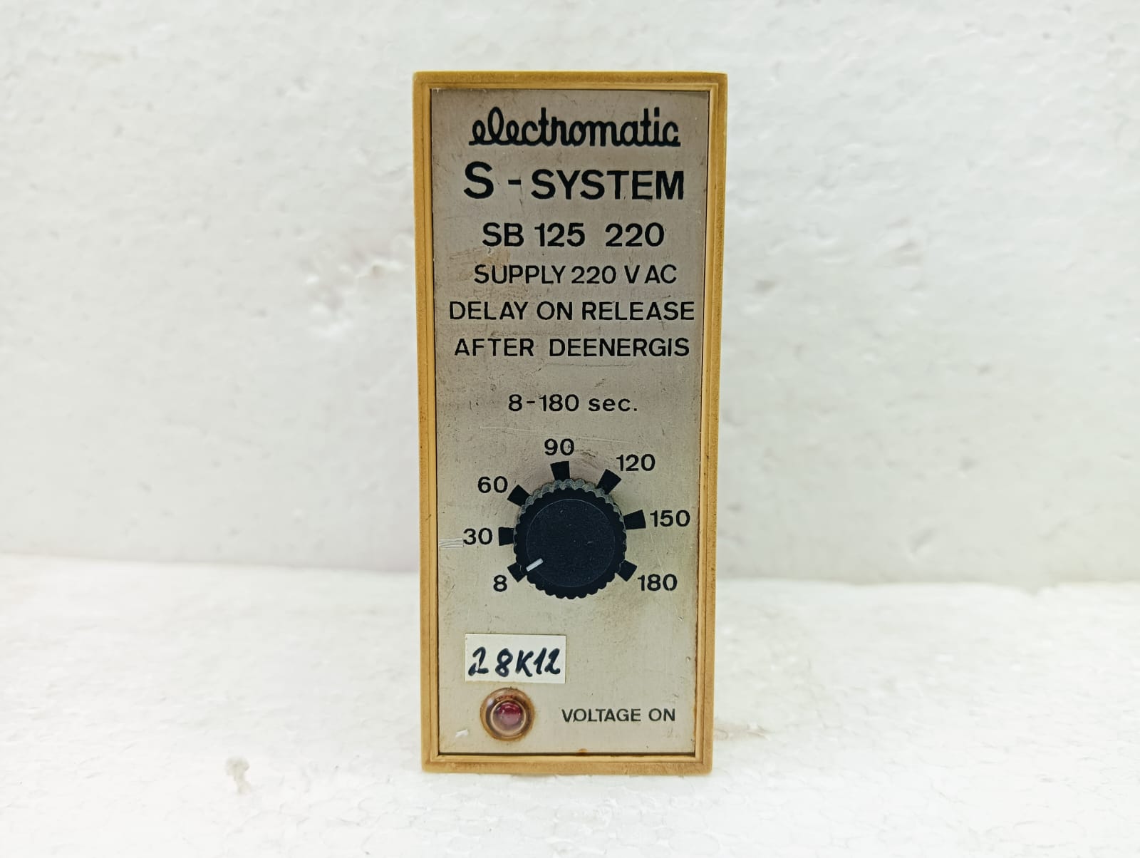 Electromatic S-System Sb 125 220 Delay On Release Timer - Al Habib Marine