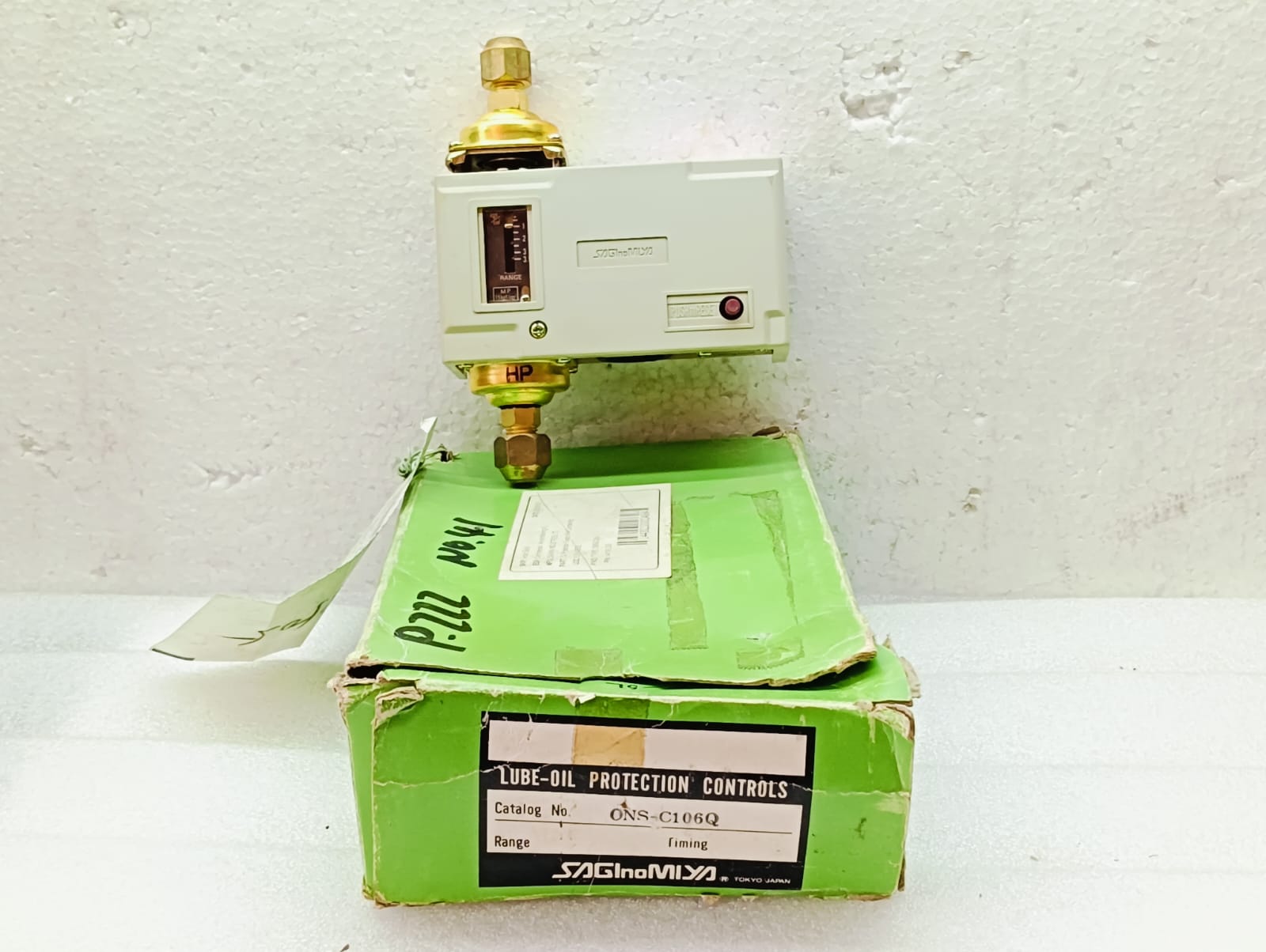 Saginomiya Ons-C106q Lube-Oil Protection Controls - Al Habib Marine