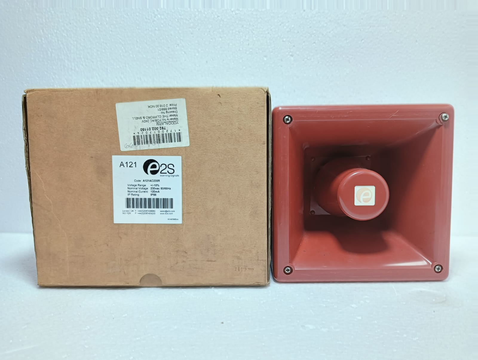 E2s A121AC230R Alarm Sounder A121 - Al Habib Marine